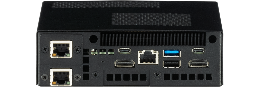 1U Rackmount NUC | Dual NIC Option | PoE and 12V Power Input