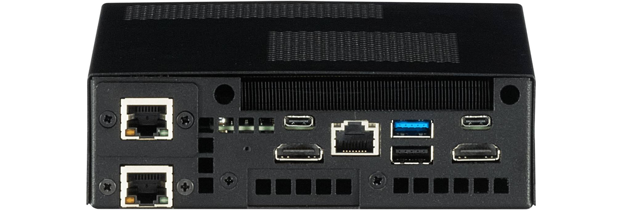 1U Rackmount NUC | Dual NIC Option | PoE and 12V Power Input